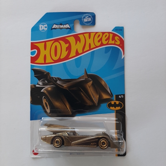 Mattel | Other | Batman Batmobile Hot Wheels 223 Batman Collection ...